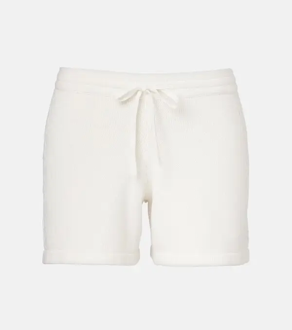 The Upside Rosie Knitted Cotton Shorts