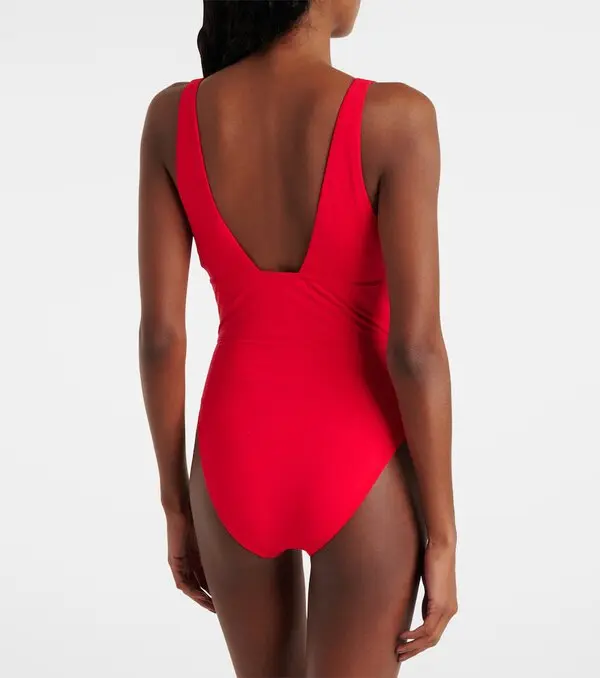 Melissa Odabash Caribbean One Piece Swimsuit - Red