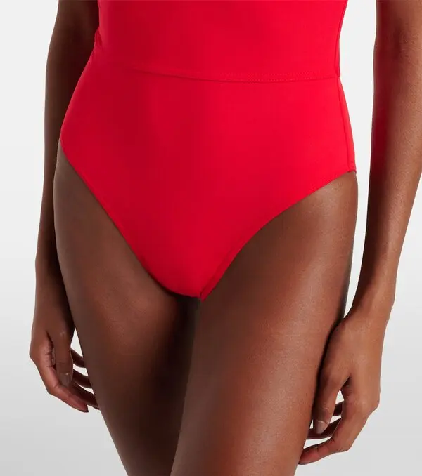 Melissa Odabash Caribbean One Piece Swimsuit - Red