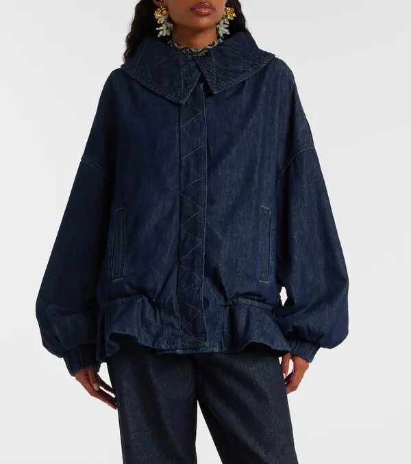 Dries Van Noten Denim Jacket - Blue
