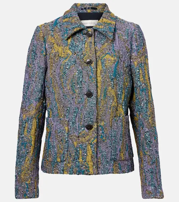 Dries Van Noten Betia Blazer - Yellow