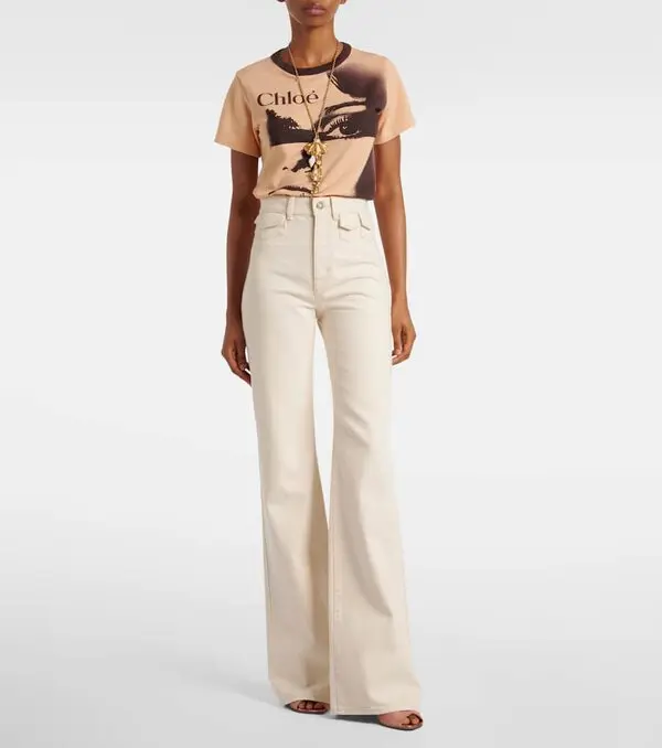 Chloé High-rise Flared Jeans