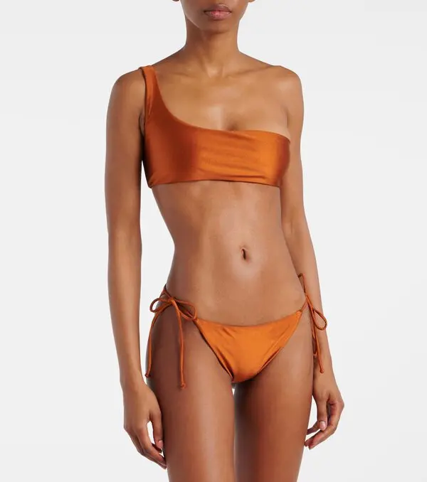 Jade Swim Eliza Bikini Top - Orange