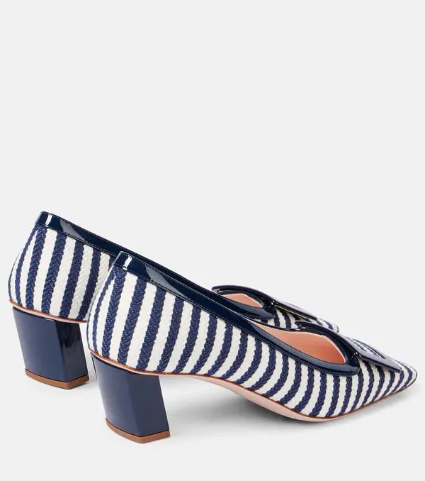 ROGER VIVIER Belle Vivier Striped Pumps
