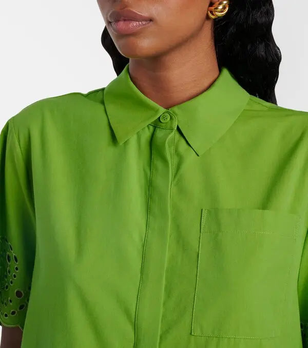 Simkhai Keyla Broderie Anglaise Top