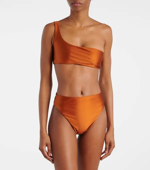 Jade Swim Incline Bikini Bottom - Orange
