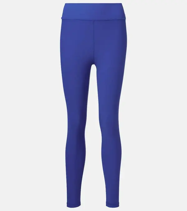 The Upside Carnaby Logo Mid-rise Leggings - Blue