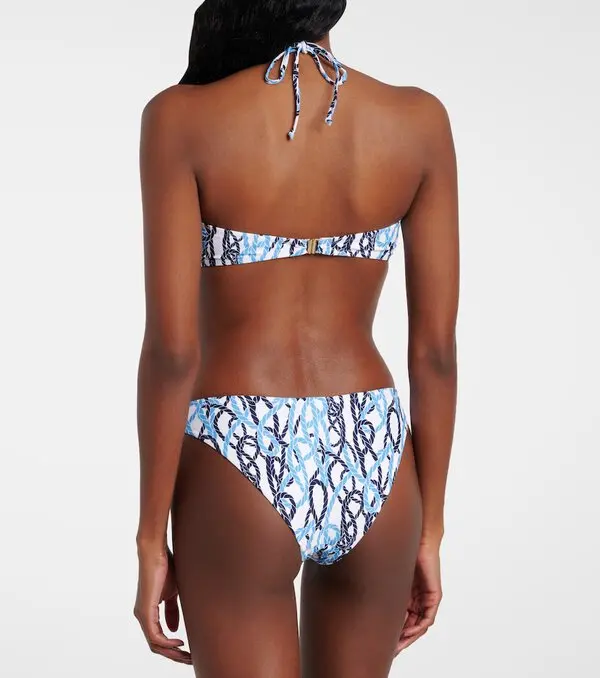 Melissa Odabash Liguria Bikini Bottoms - Blue