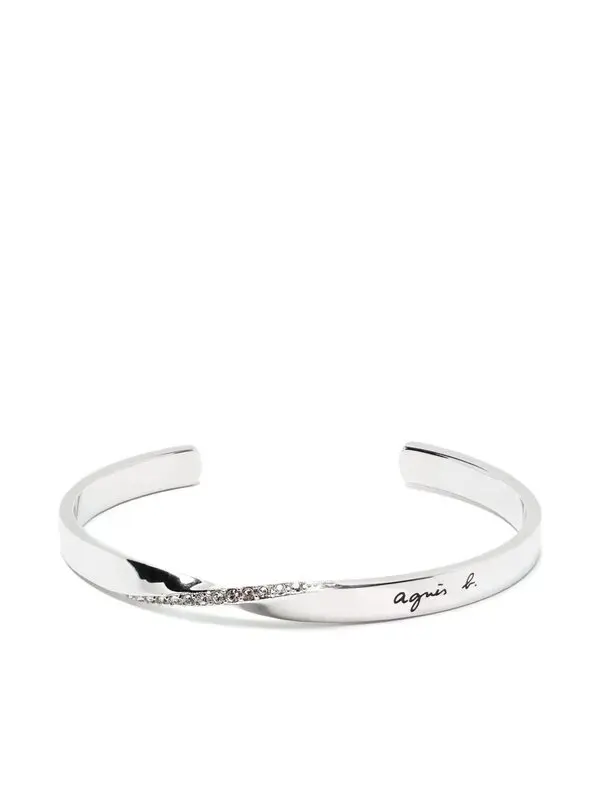 AGNÈS B. Narrative Bracelet - Silver