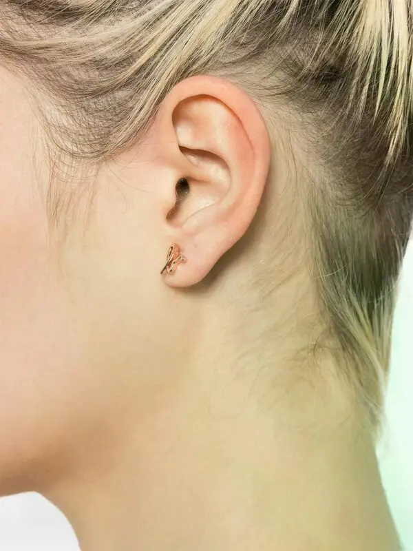 AGNÈS B. Logo Earring