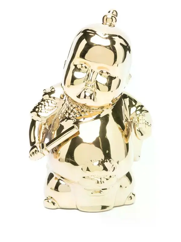 POLSPOTTEN Funny Warrior Money Box - Gold