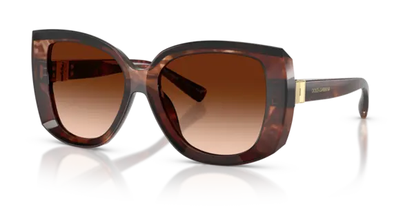 Dolce & Gabbana Dg4495 Sunglasses - Rojo Oscuro Havana