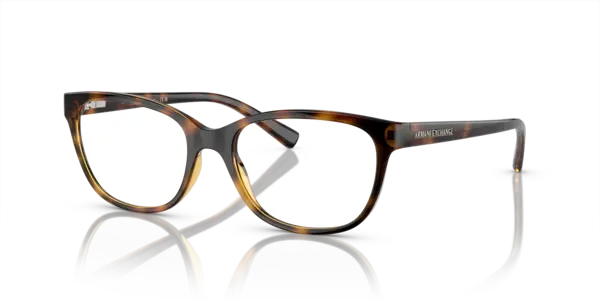 Armani Exchange Ax3037 Glasses Frame - Shiny Havana