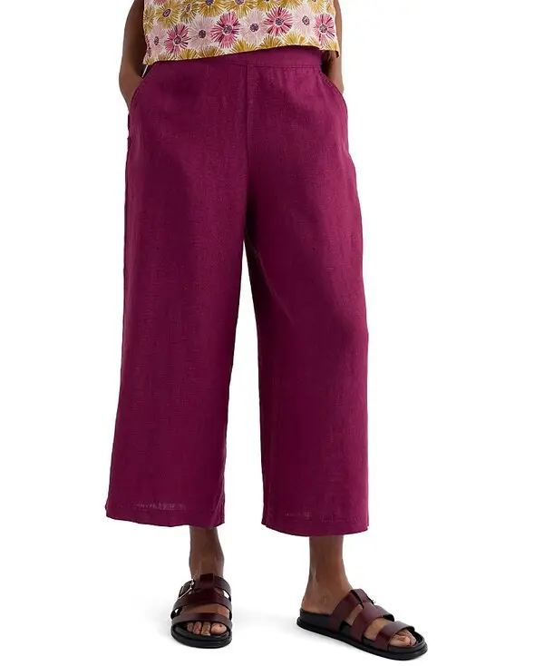 SEASALT CORNWALL Merrivale Culottes - Dark Freesia