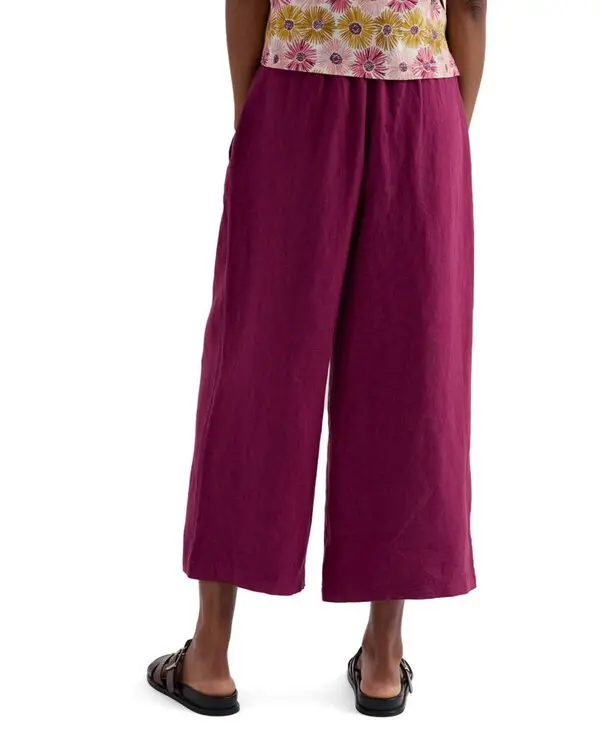 SEASALT CORNWALL Merrivale Culottes - Dark Freesia
