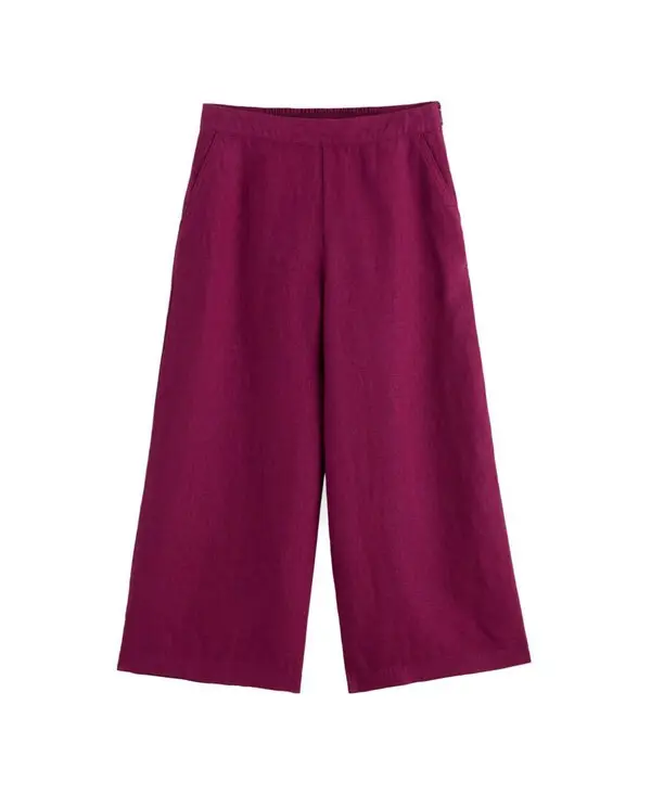 SEASALT CORNWALL Merrivale Culottes - Dark Freesia