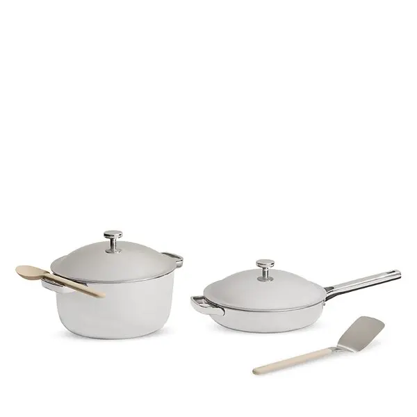 OUR PLACE Titanium Pro Cookware Duo - Chrome