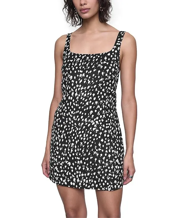 Rebecca Minkoff Avery Tank Dress - Spotted Feather