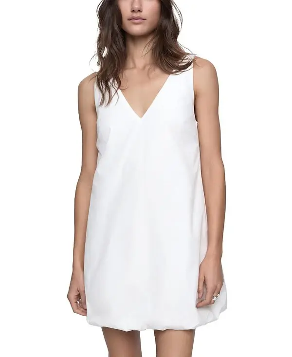 Rebecca Minkoff Leia Bubble Mini Dress - Bright White