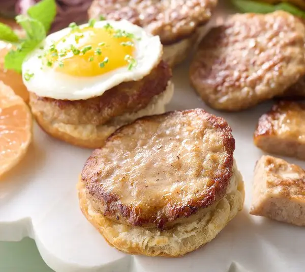 HAPPY TO MEAT YOU 2-oz Premium Breakfast Sausage Patties - One-color