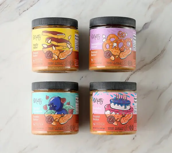 B.NUTTY Bnutty 9oz. Gourmet Spring Peanut Butter Spread