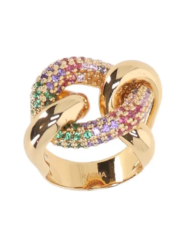 RASNA Bijoux Ring - Gold - Multi