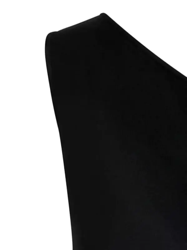 PATOU One-shoulder Knitted Midi Dress