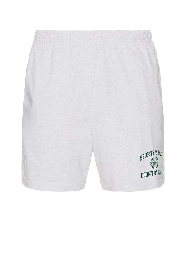 SPORTY & RICH Varsity Crest Gym Short