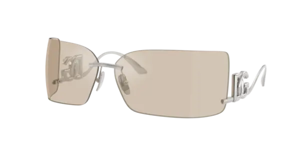 Dolce & Gabbana Rectangle Sunglasses - Silver