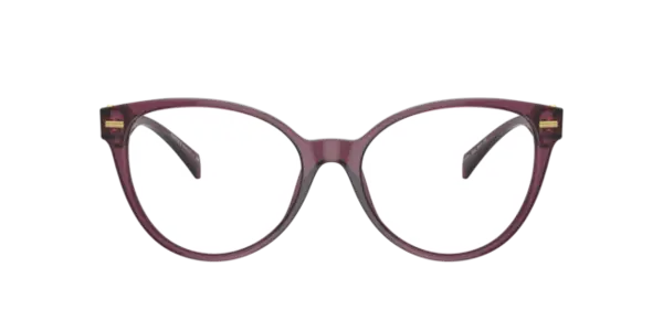Versace Ve3334 Cat-eye Eyeglasses - Transparent Violet