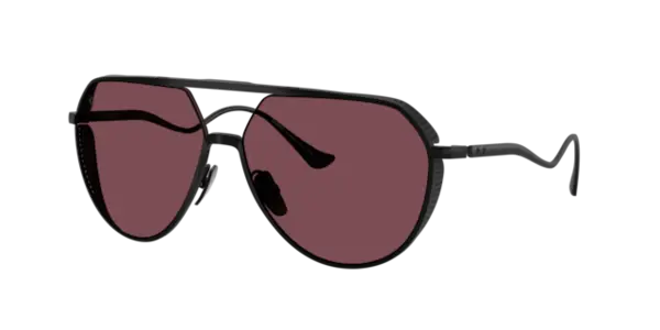 FERRARI Titanium Aviator Sunglasses - Matte Black