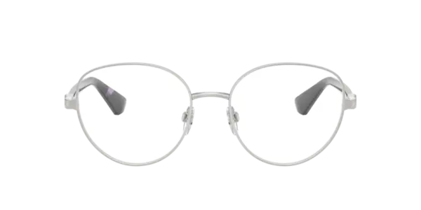 Burberry Full Rim Phantos Eyeglasses - Silver
