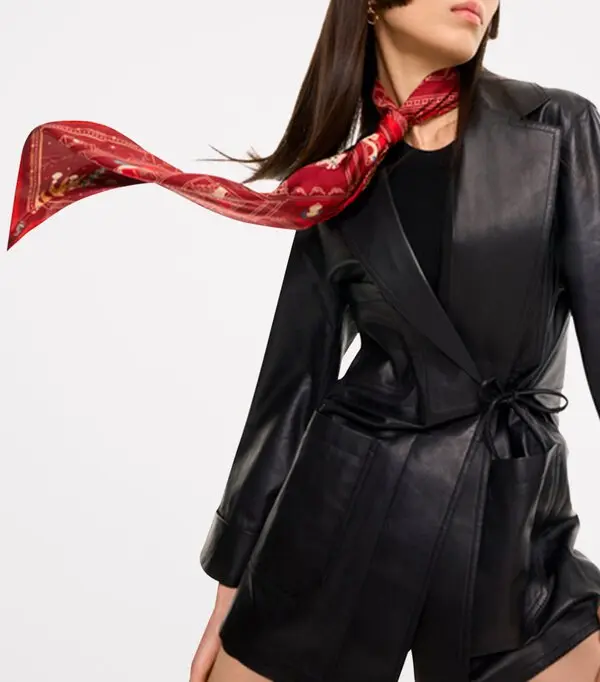 Cartier Silk Precious Address Scarf
