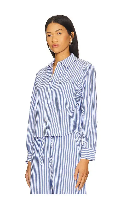 Rails Ramy Shirt - Mariner White Stripes