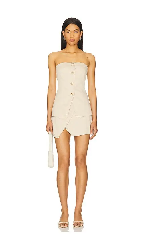 SNDYS. Emilie Strapless Top