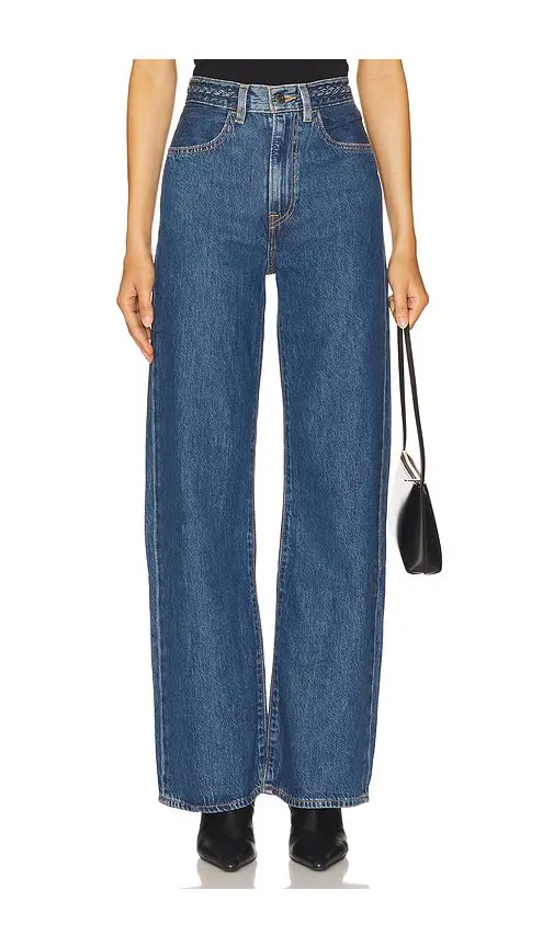 LEVI'S Ribcage Wide Leg Braided Jeans
