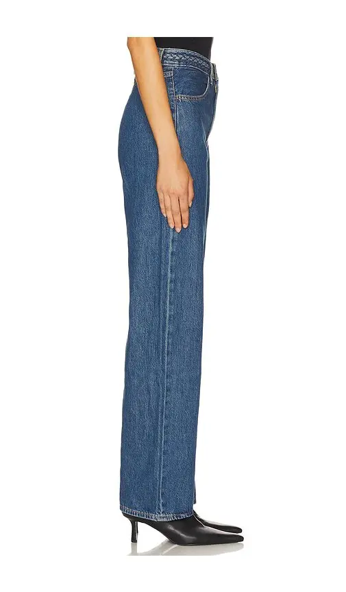 LEVI'S Ribcage Wide Leg Braided Jeans