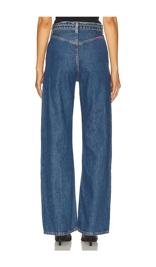 LEVI'S Ribcage Wide Leg Braided Jeans