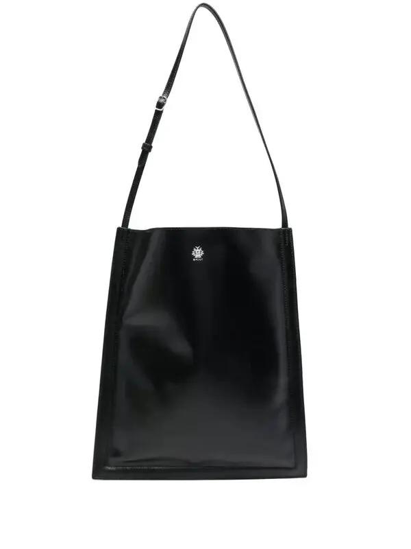 Bally Leather Shoulder Bag - Black