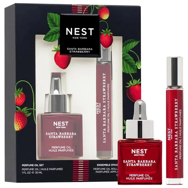 NEST NEW YORK Santa Barbara Strawberry Perfume Oil Duo Set - One-color
