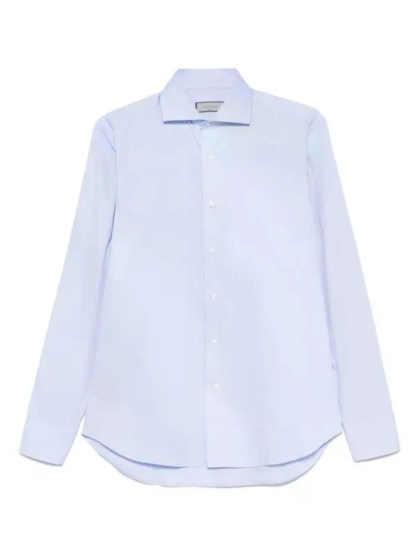 Canali Buttoned Shirt - Blue