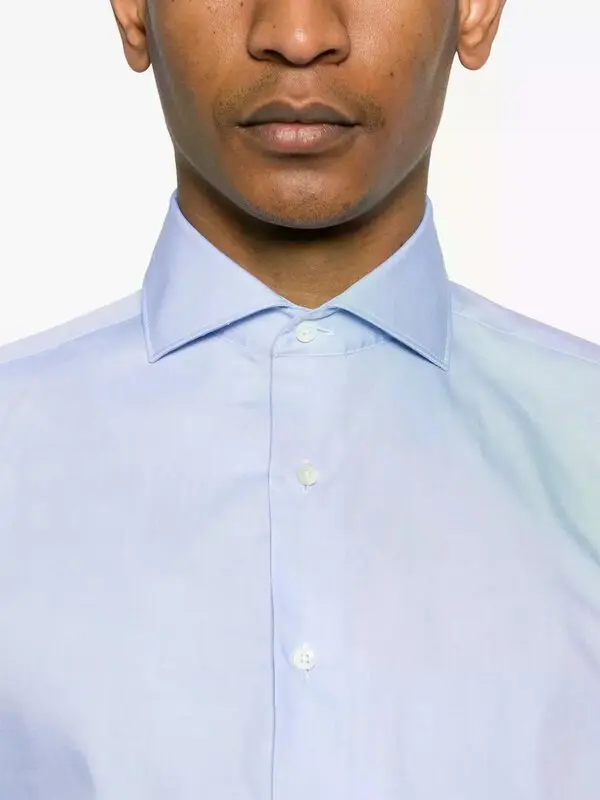 Canali Buttoned Shirt - Blue