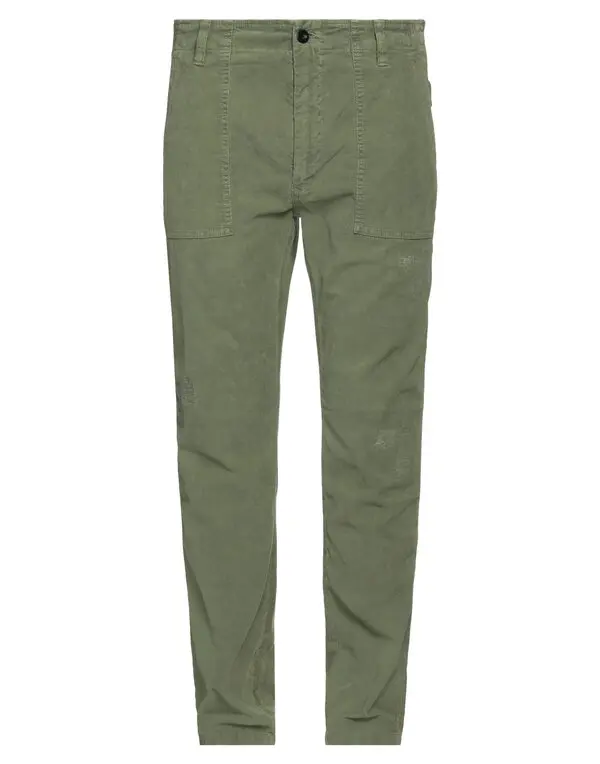 DEPARTMENT 5 Straight Leg Corduroy Pants - Green