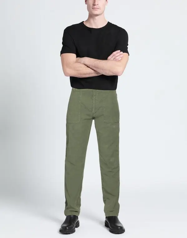 DEPARTMENT 5 Straight Leg Corduroy Pants - Green
