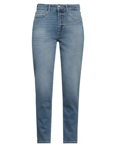 Only Mom Jeans In Medium Wash Cotton With Elastane