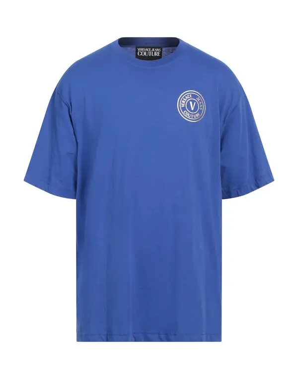 Versace T-shirt Size Cotton - Blue