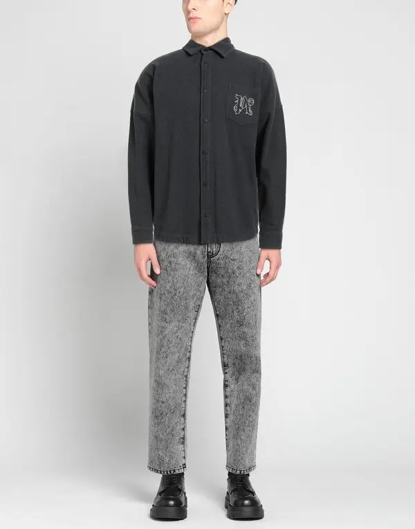 Palm Angels Shirt Size Cotton, Polyester - Grey