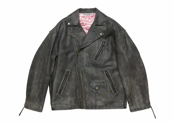 Acne Studios Leather Biker Jacket