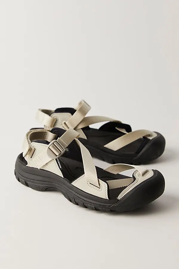 Keen Zerraport Ii Hybrid Sandals - Silver Birch/black