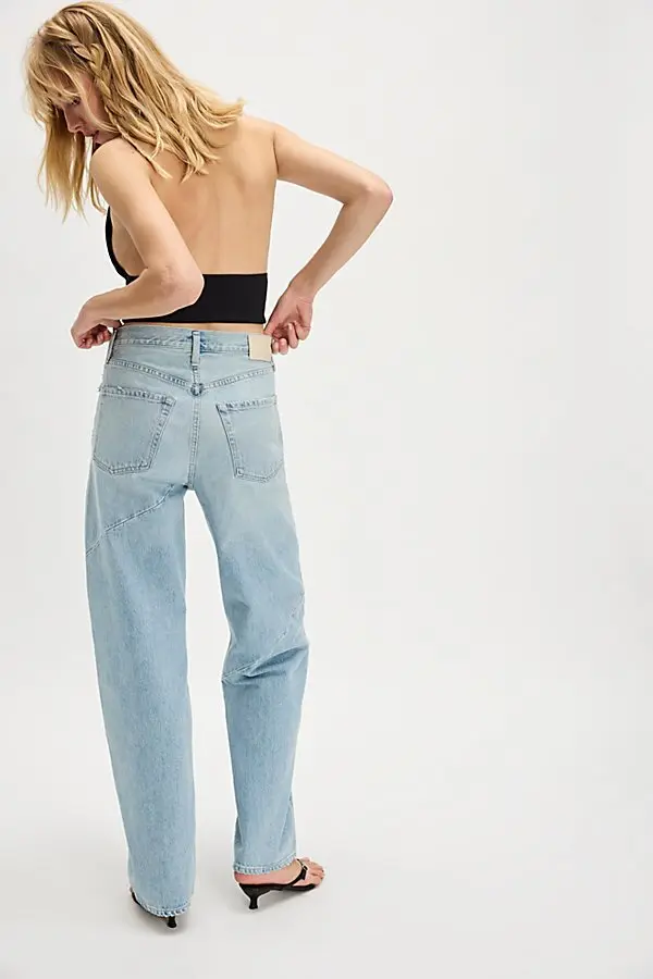 Citizens Of Humanity Ayla Swirl Baggy Jeans
